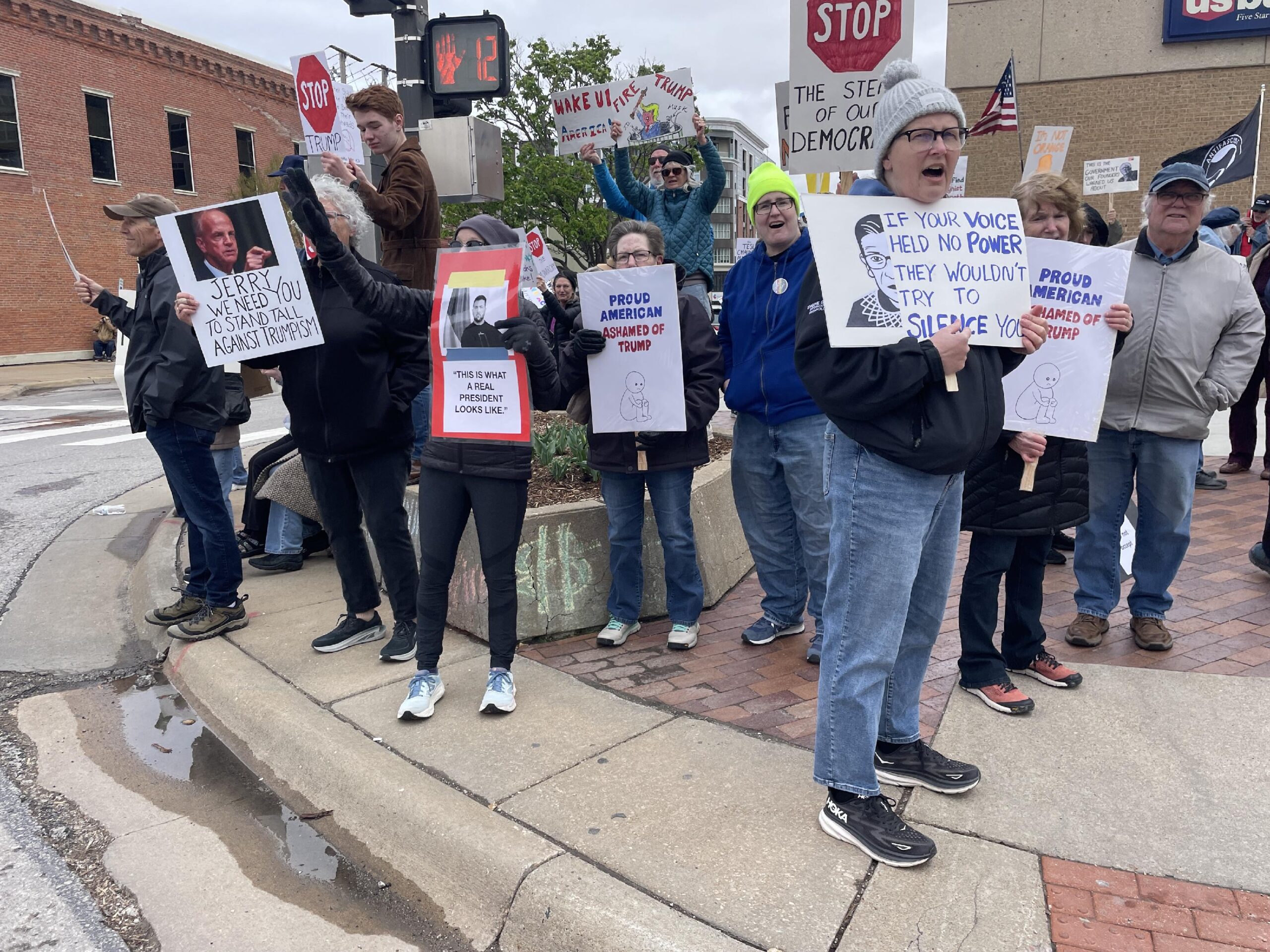 Weekly demonstrations protest Trump administration, provide sense of ...